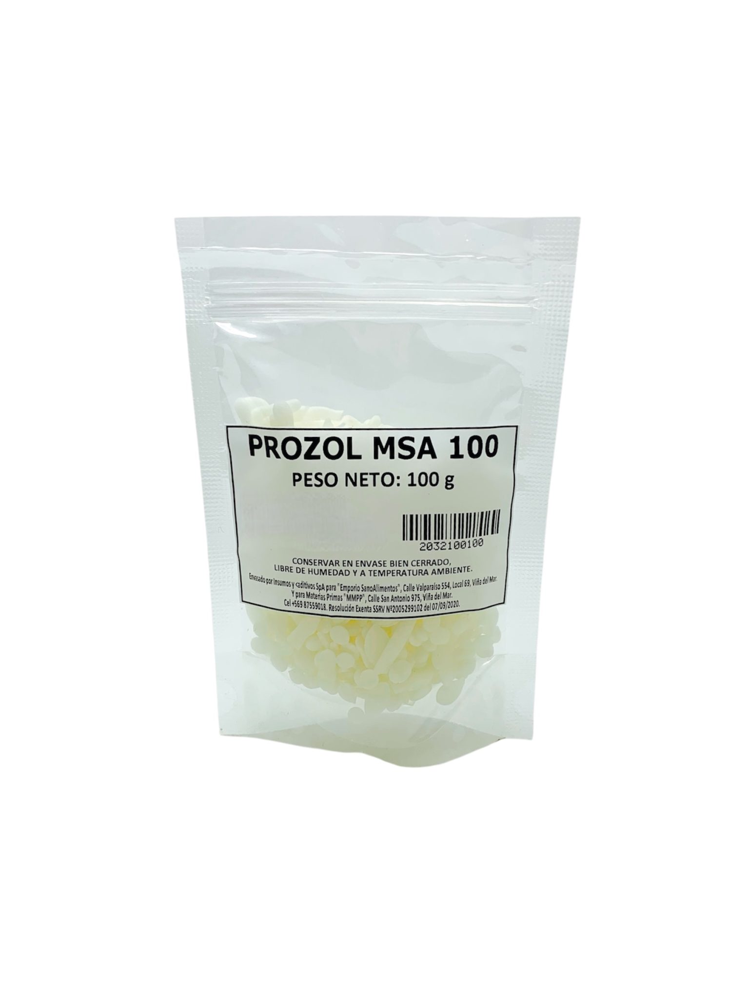 PROZOL MSA 100 – 100 g – SanoAlimentos